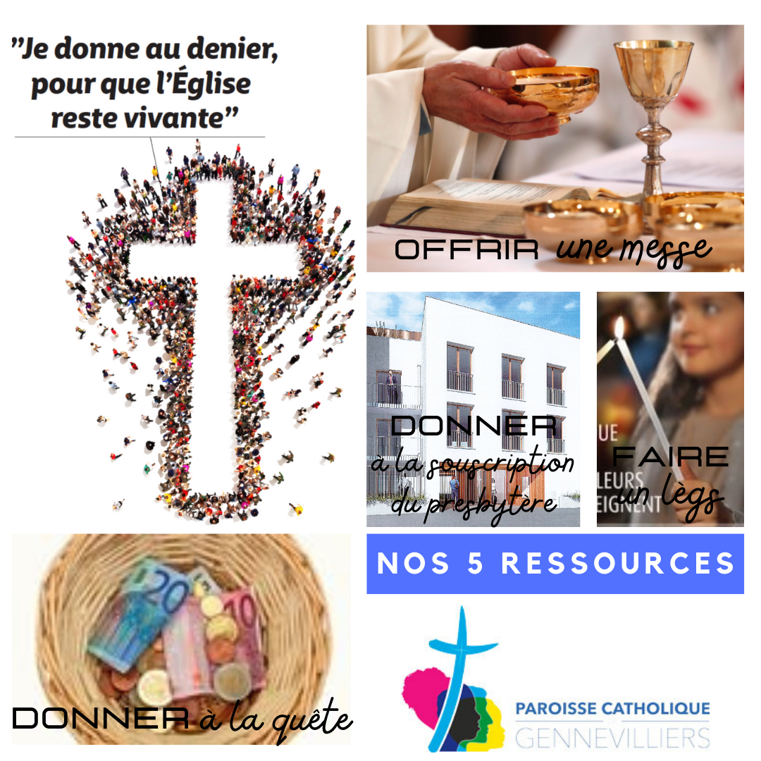 Quête, Offrandes de Messes, Dons, Denier de l’Eglise (dîme) et Legs ...